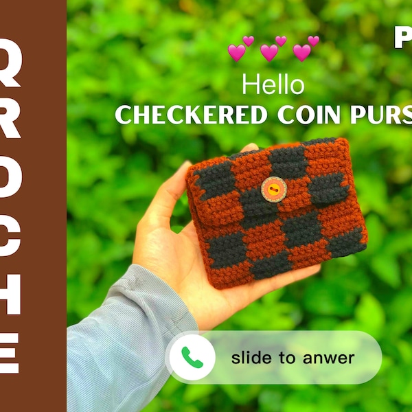 Checkered Purse - Etsy