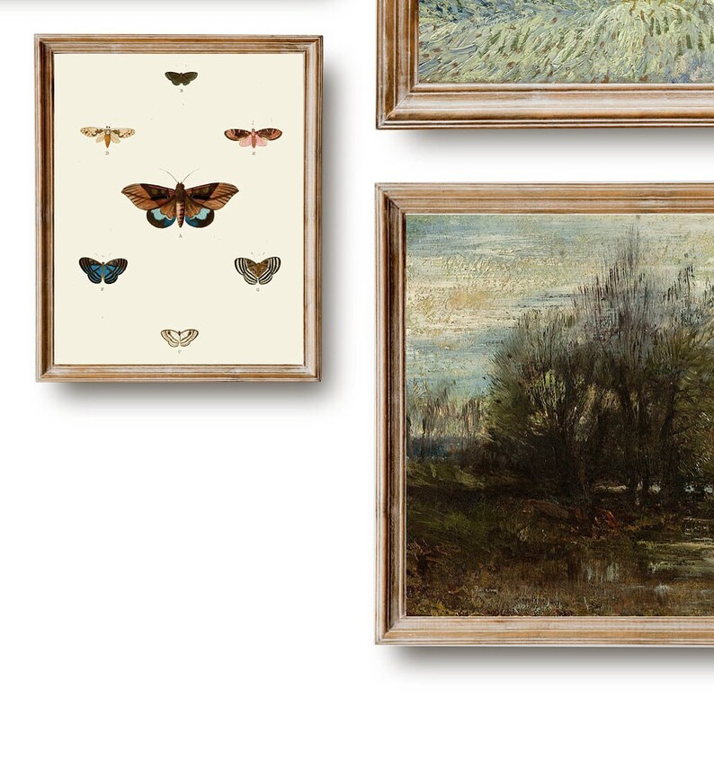 Vintage Spring Gallery Wall Art Prints Set 8 PRINTABLE - Etsy