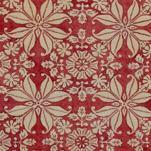 Flower Pattern Textile Design - PRINTABLE DIGITAL DOWNLOAD - Early 20th ...