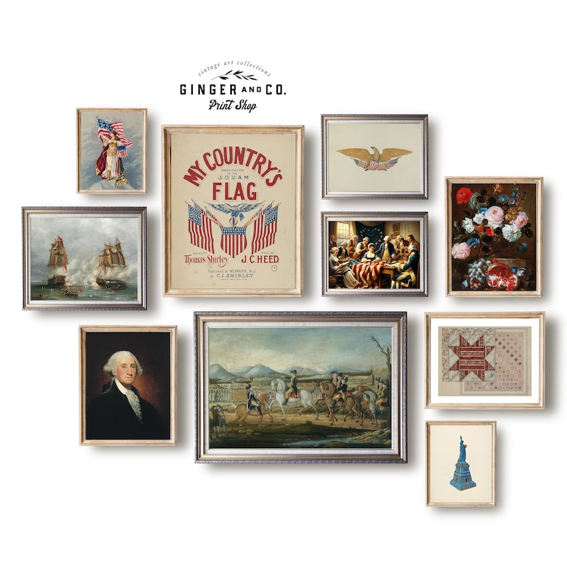 Patriotic Art - Etsy