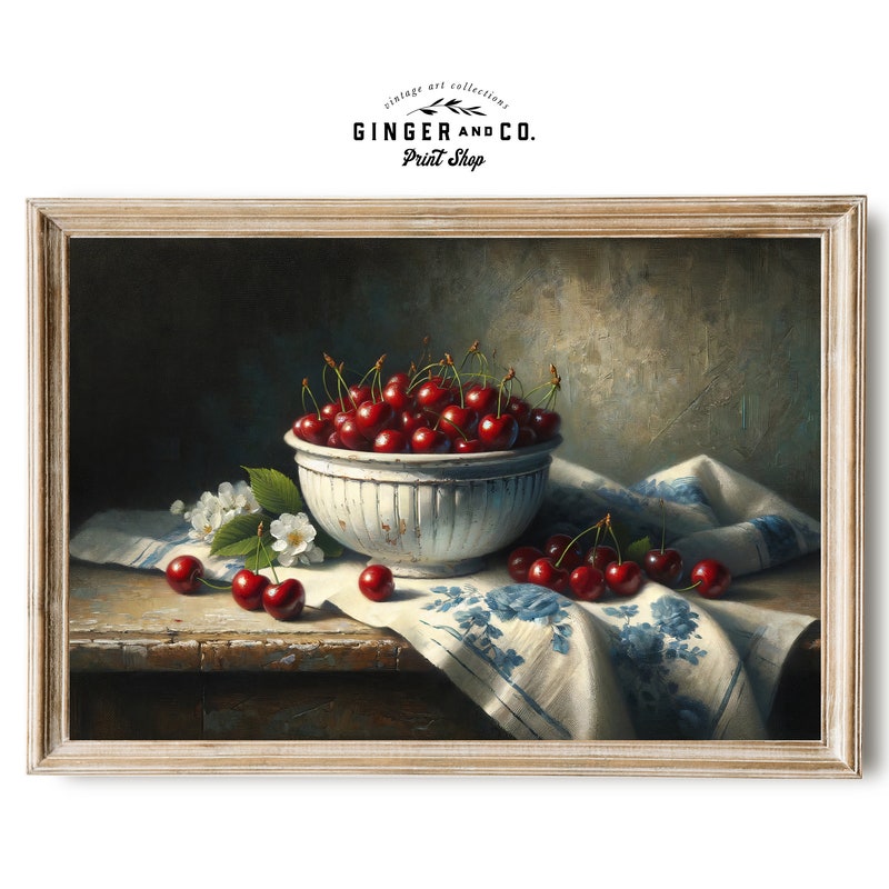 Cherry Print - Etsy