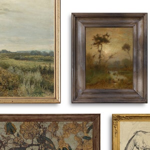 Moody Spring Gallery Wall Set 5 PRINTABLE DIGITAL ART Vintage Art ...