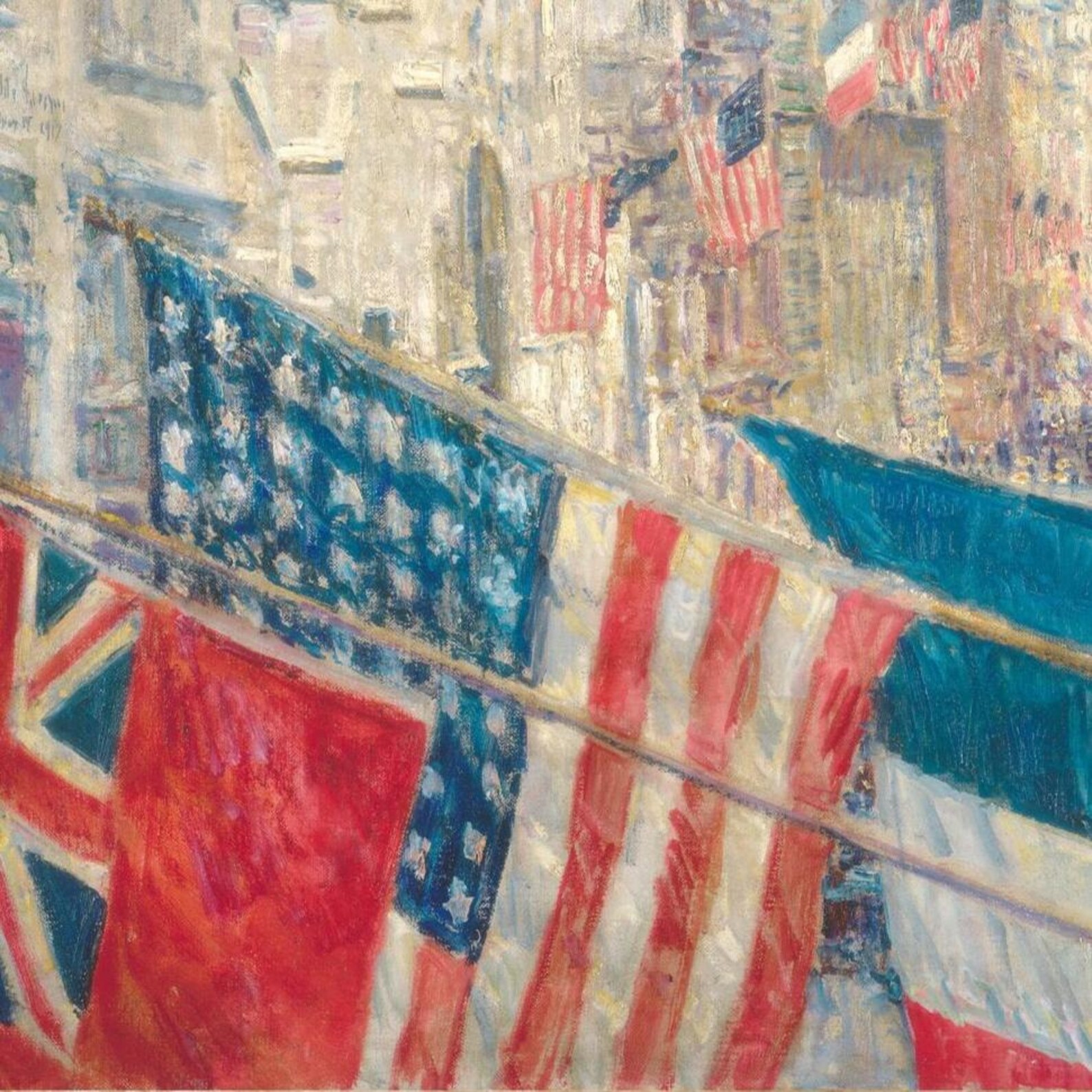 Vintage Patriotic Oil Painting - PRINTABLE DIGITAL DOWNLOAD - Allies ...