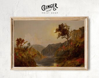 Fall River Painting - Etsy