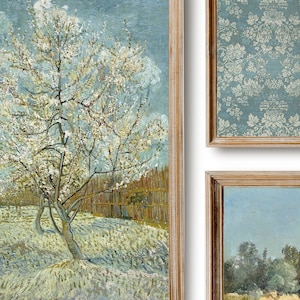 Vintage Spring Gallery Wall Art Prints Set 8 -- PRINTABLE DIGITAL ...