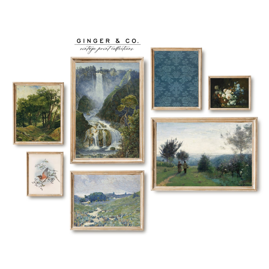 Spring Gallery Wall Art Prints Set 5 PRINTABLE DIGITAL - Etsy