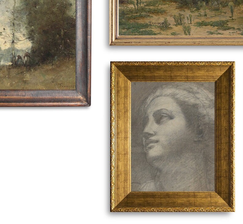 Moody Spring Gallery Wall Set 5 PRINTABLE DIGITAL ART - Etsy