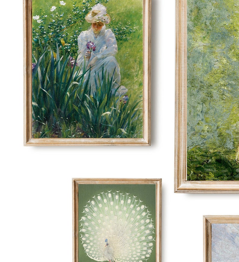 Vintage Spring Gallery Wall Art Set 2 PRINTABLE DIGITAL - Etsy