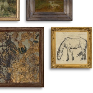 Moody Spring Gallery Wall Set 5 PRINTABLE DIGITAL ART Vintage Art ...