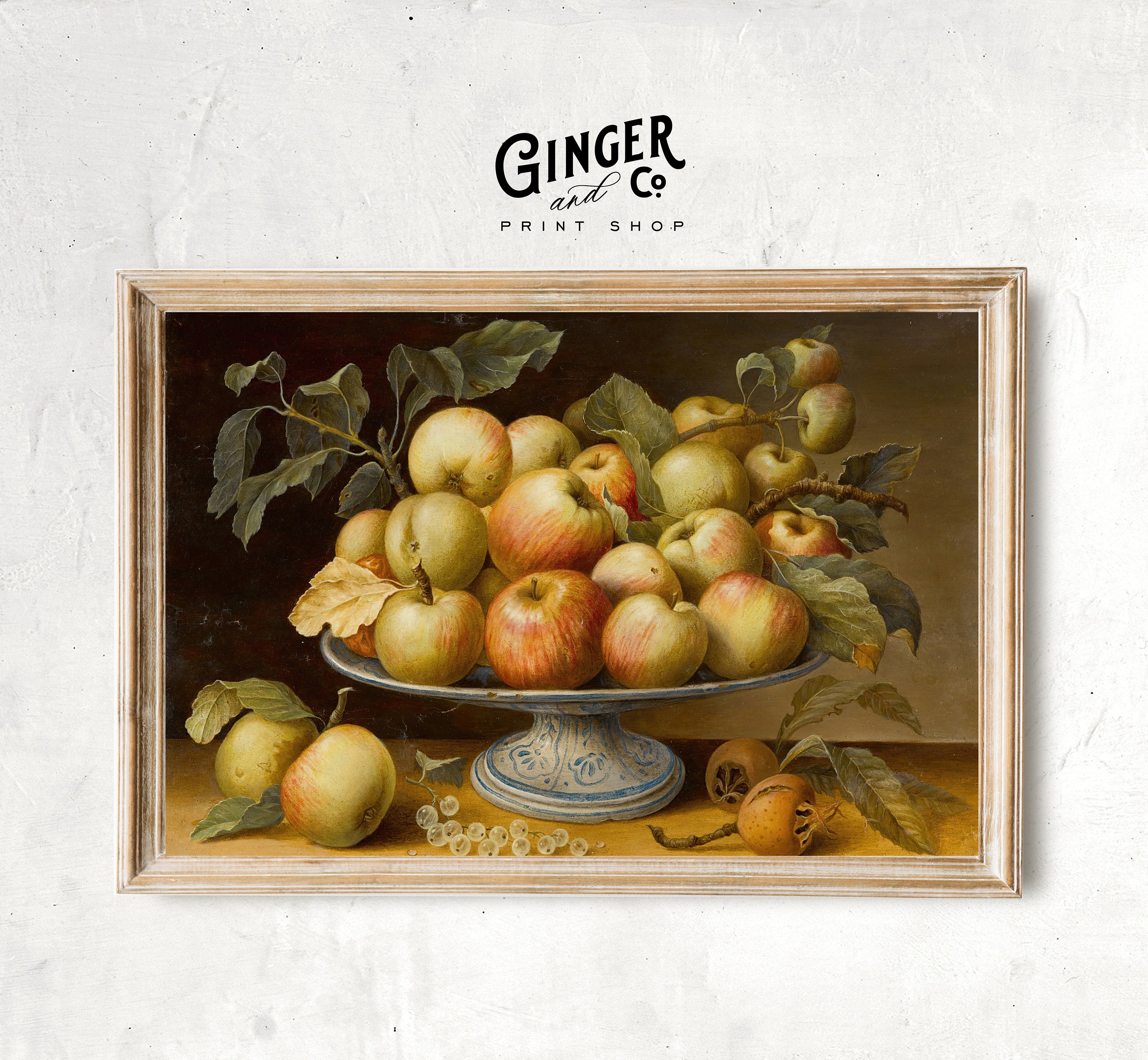 Golden Apples Painting