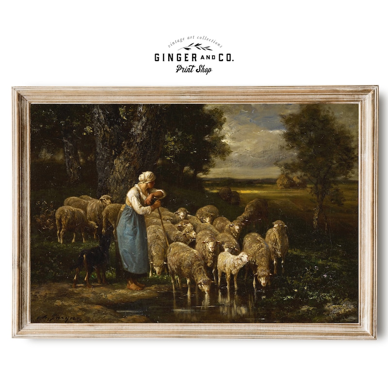 Sheep Painting - Etsy