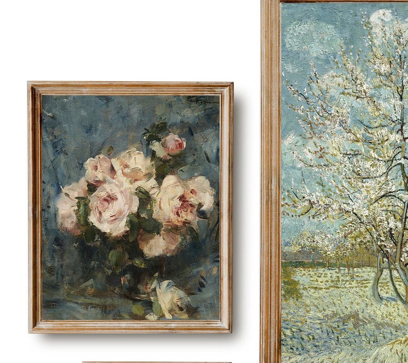 Vintage Spring Gallery Wall Art Prints Set 8 PRINTABLE - Etsy