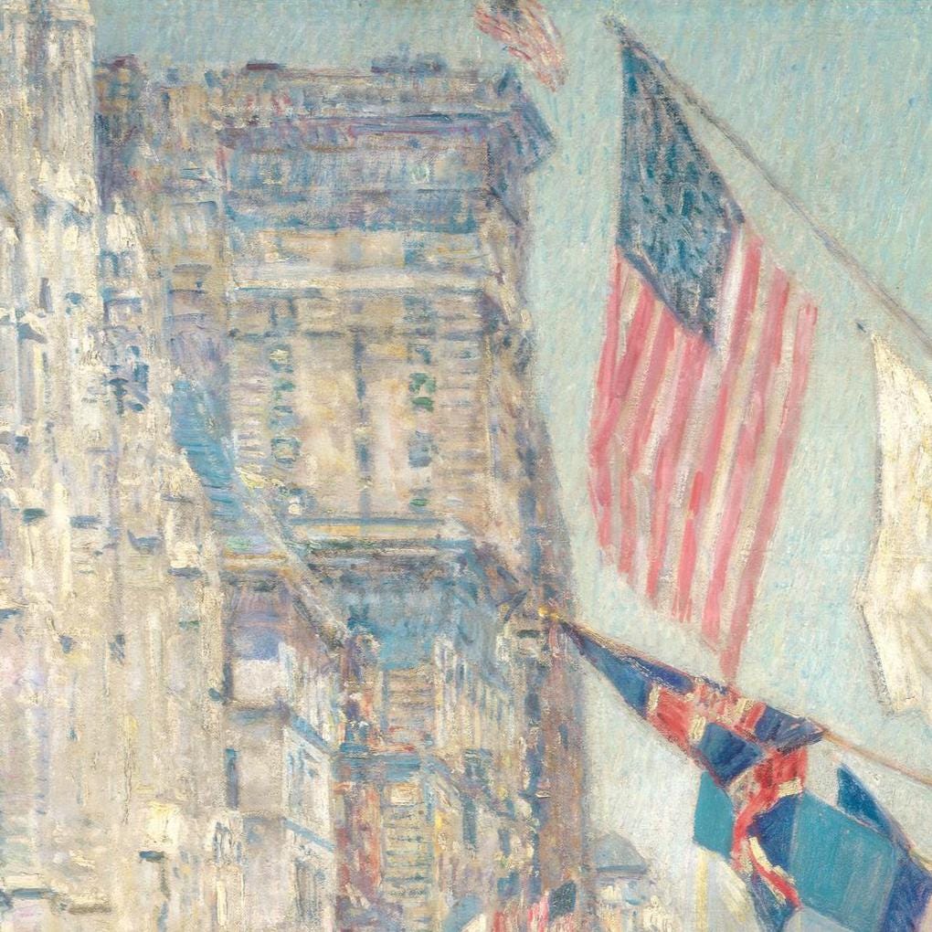 Vintage Patriotic Oil Painting - PRINTABLE DIGITAL DOWNLOAD - Allies ...