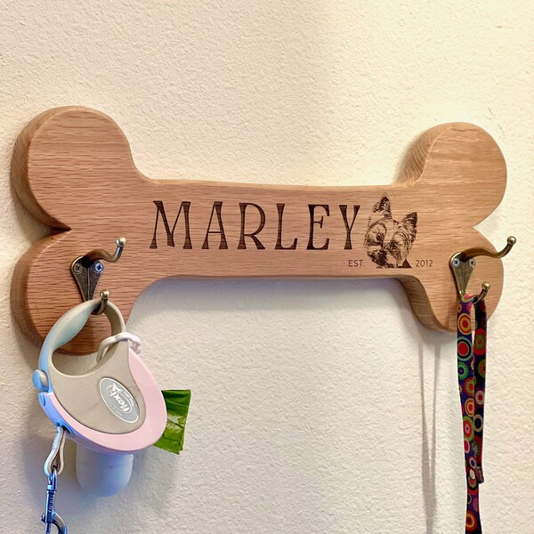 Dog Leash Hanger - Etsy