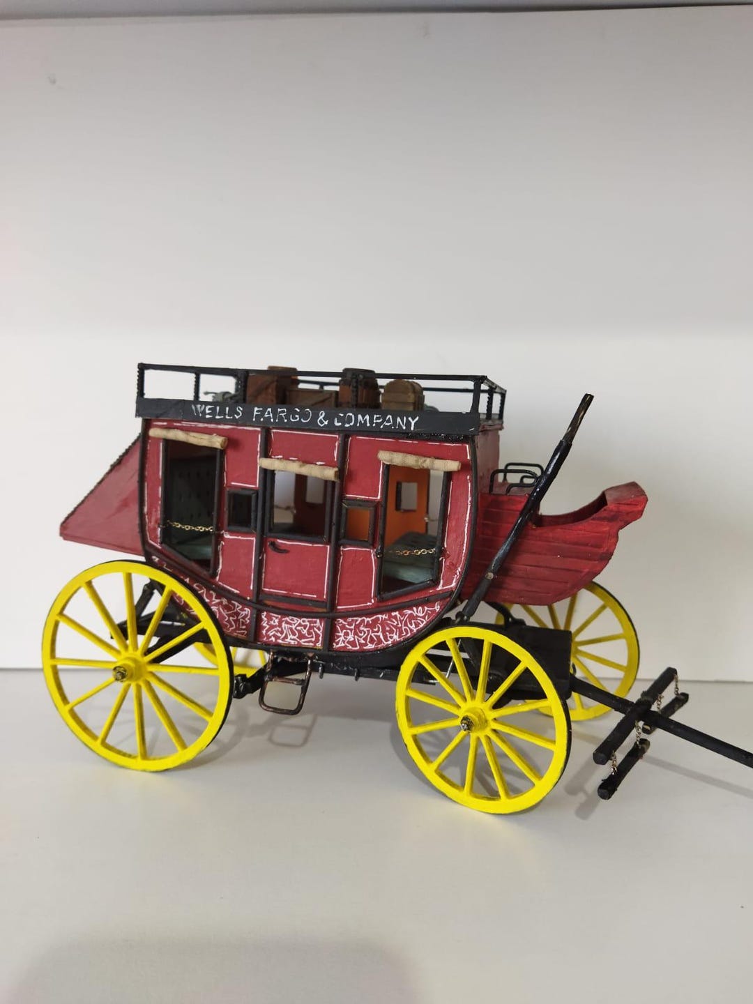 Miniature Stagecoach | Handmade | Vintage Mail Cart - Etsy