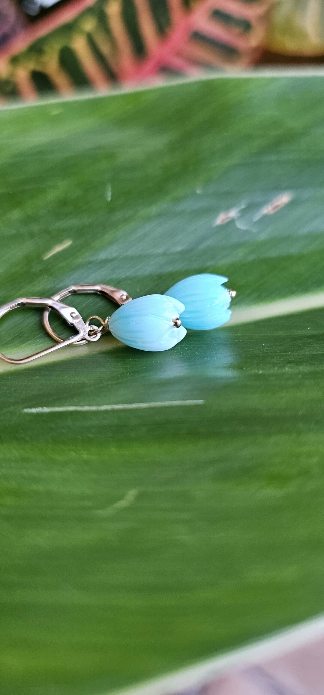 Pikake Flower Dangle Earrings. 14K Gold Filled Earrings. Hawaiian ...