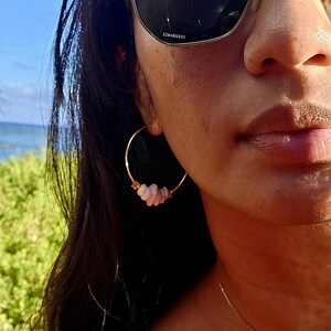 Puka Shell Earring. Hawaiian Puka Shell. Sea Shell Earrings. Hawaiian Sea Shell Jewelry ...