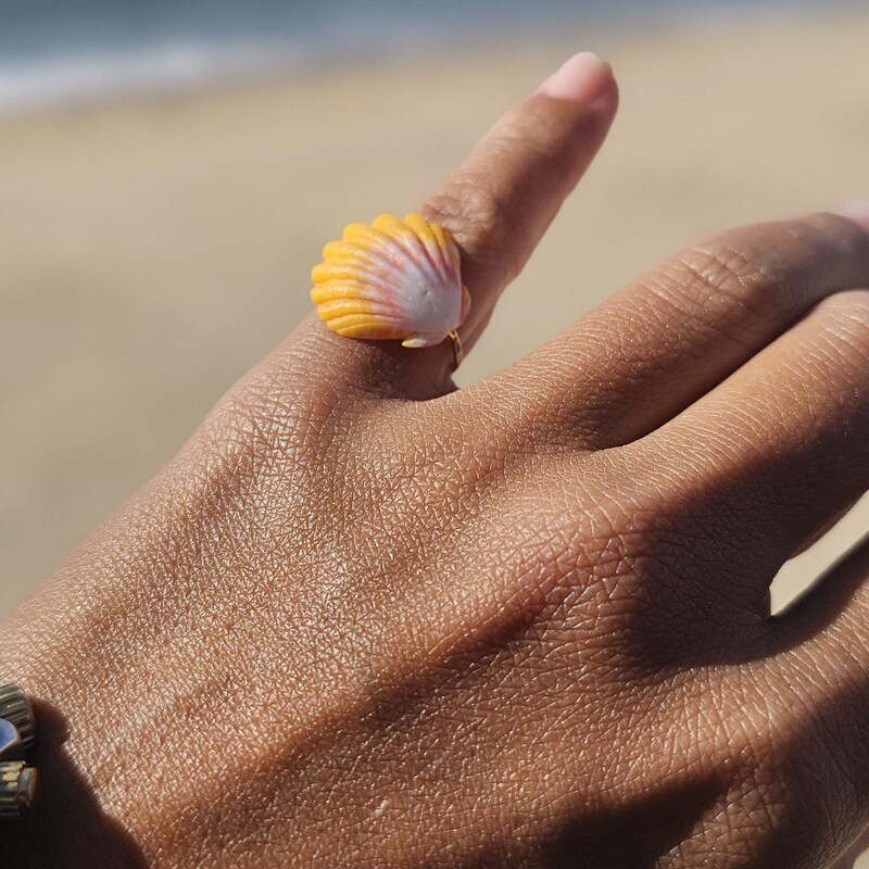 Seashell Ring - Etsy