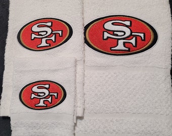 49ers Towel Set - Etsy