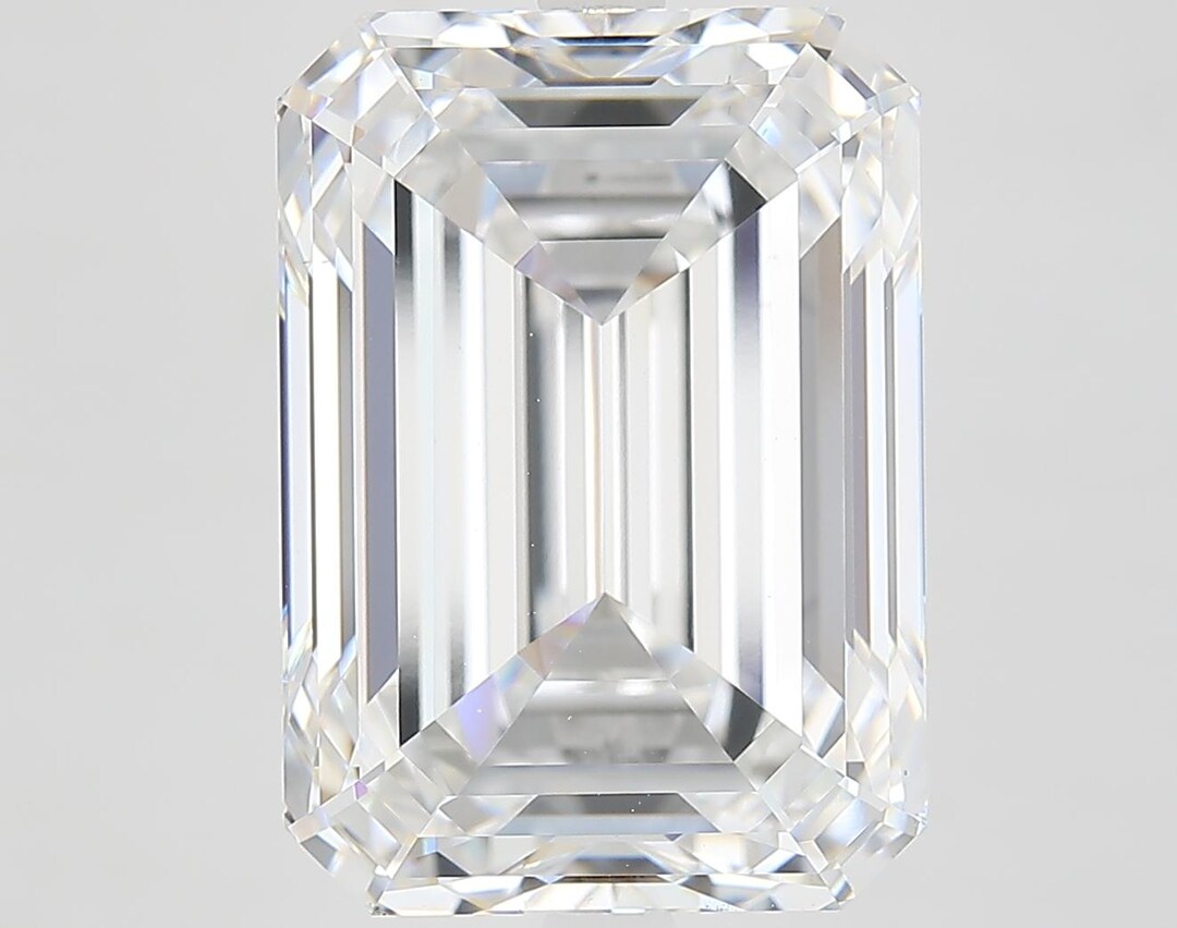 Emerald Cut DEF Colorless IGI Certified VS Loose 1-20 Carats Lab Grown ...