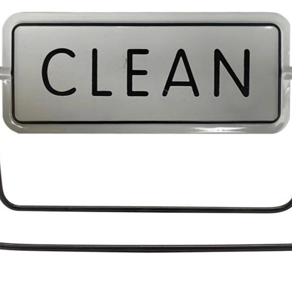 Clean Dirty Signs - Etsy