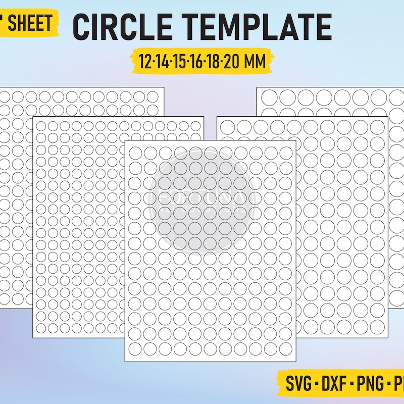 #14 Circle Sticker - Etsy