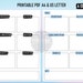 Budget Tracker Printable PDF Digital Planner Income | Expense | Bill ...
