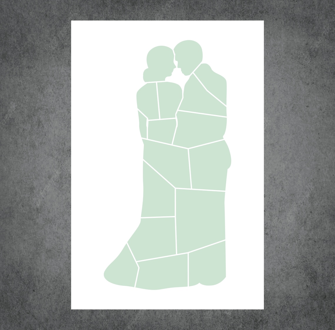 Couple Marriage Wedding Photo Collage Template Canva PDF - Etsy