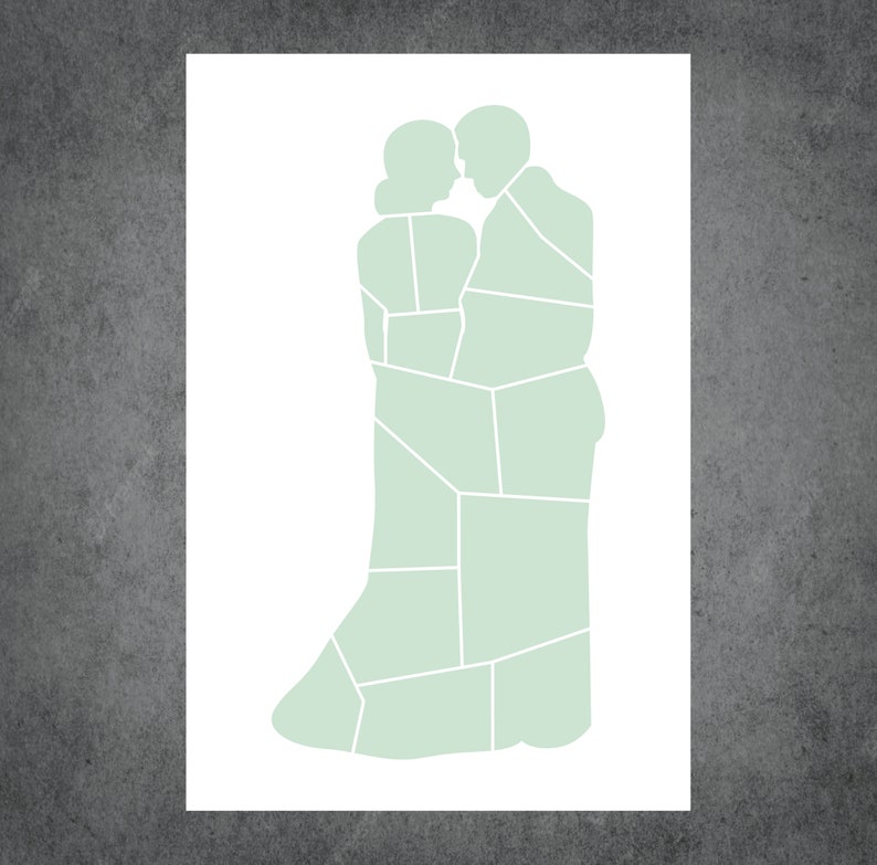 Couple Marriage Wedding Photo Collage Template Canva PDF - Etsy