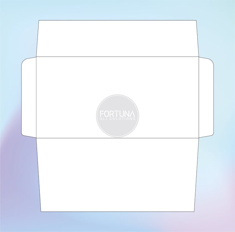 DL Envelope Template SVG Cut File Vector Cricut Png Dxf Eps - Etsy
