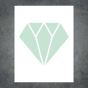 Diamond Photo Collage PDF Template 8.5x11 Inch | Canva - Etsy