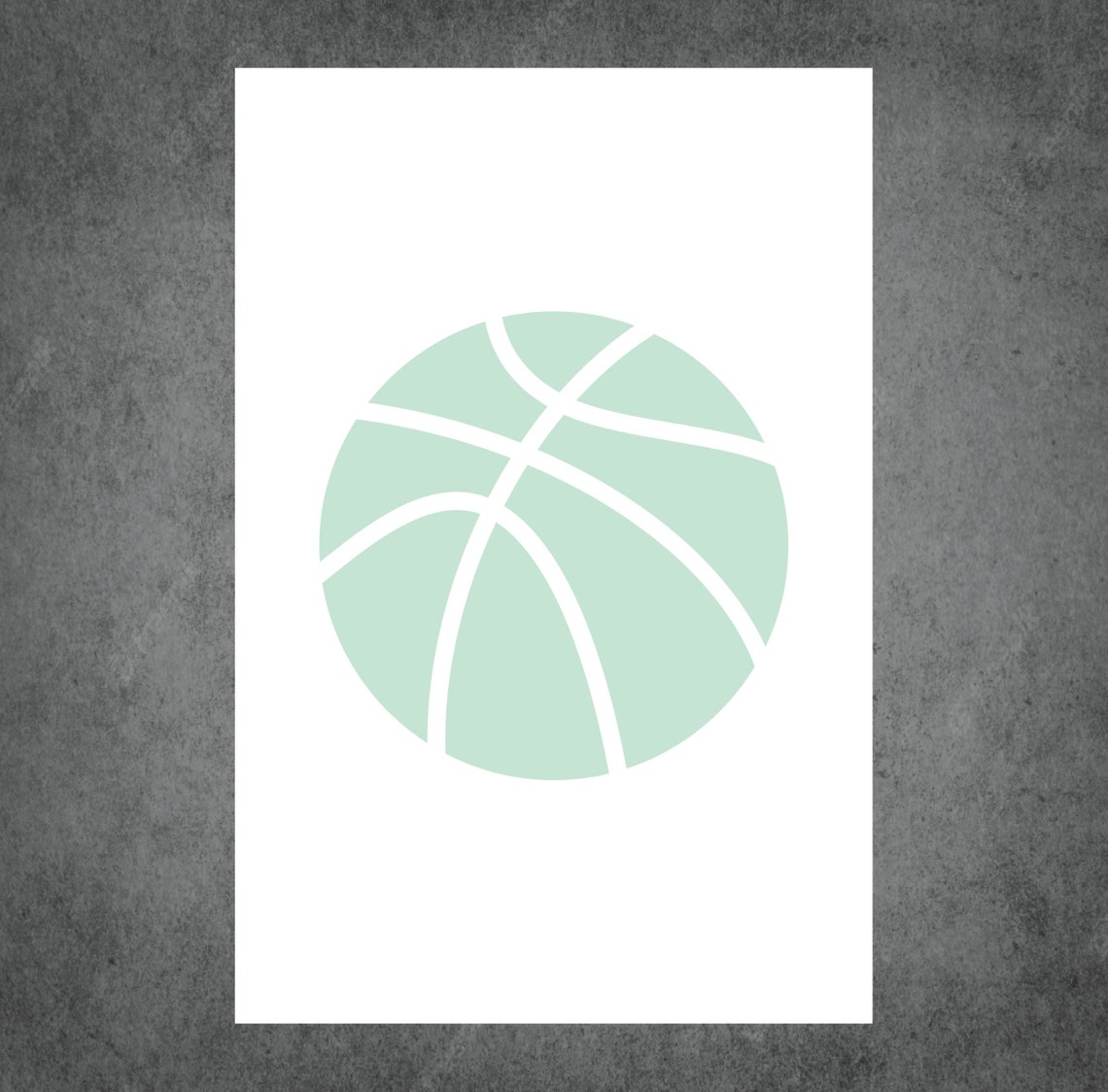 Basketball Sport Photo Collage Template Canva Memorial - Etsy