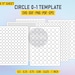 Circle Label 0.25 Inch | 0.5 Inch | 0.75 Inch | 0.625 Inch | 0.88 Inch ...