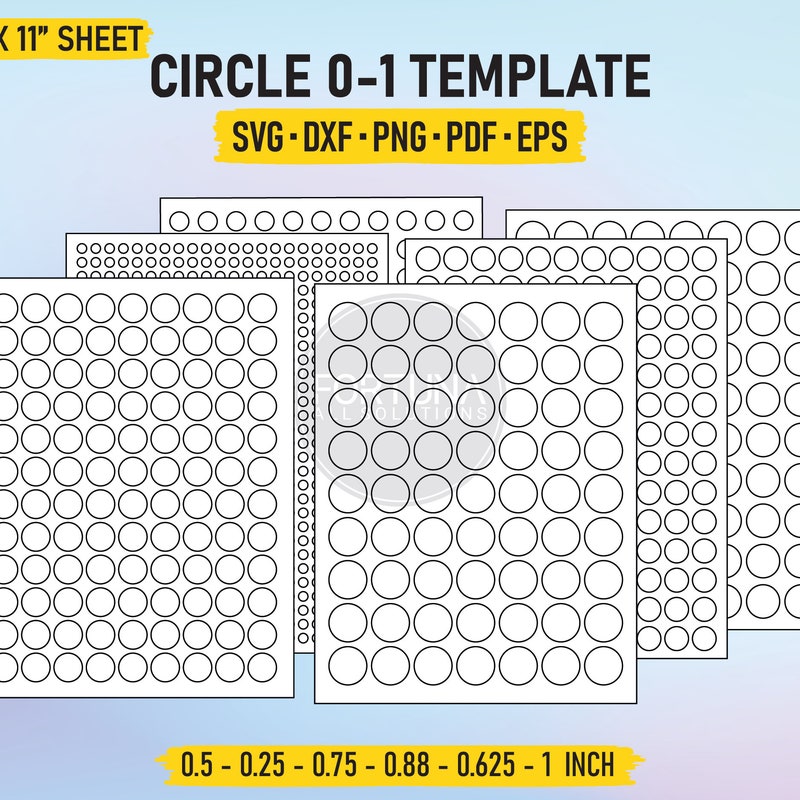 Circle Labels - Etsy