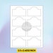 Decorative Arched Label Template SVG Cut File Vector Cricut Eps Png Dxf ...