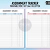 Budget Tracker Printable PDF Digital Planner Income Expense Bill Credit ...