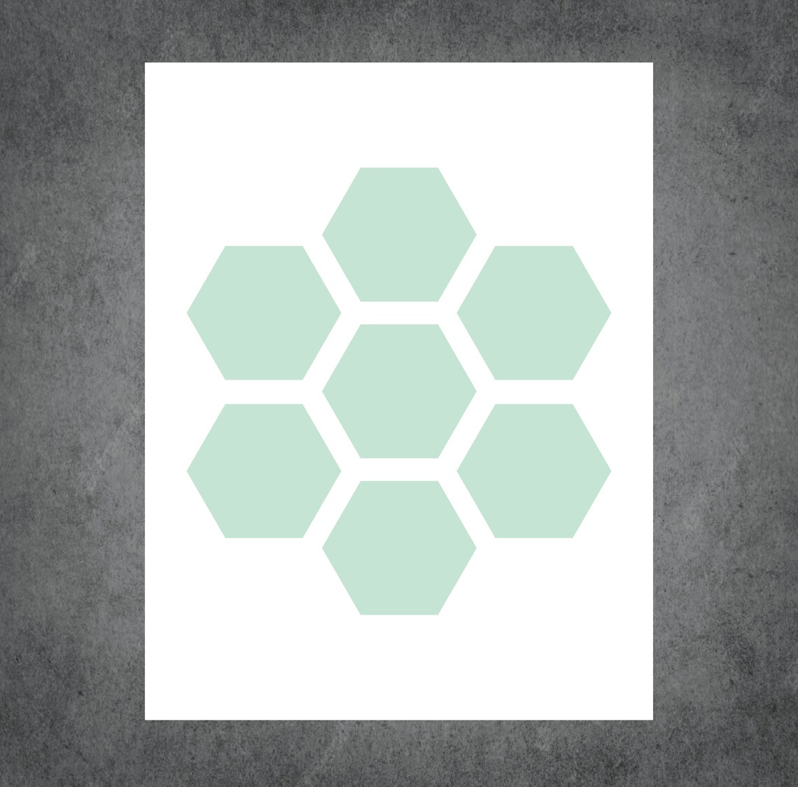 Honeycomb Photo Collage PDF / Pic Collage / Image Collage - Etsy