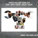 Boxing Photo Collage Template Canva PDF Memorial Collage 8x12, 12x18 ...