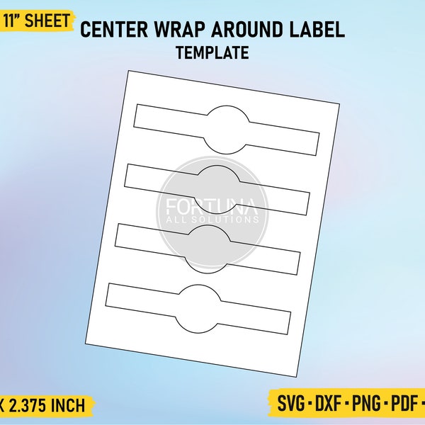 Wrap Around Labels - Etsy