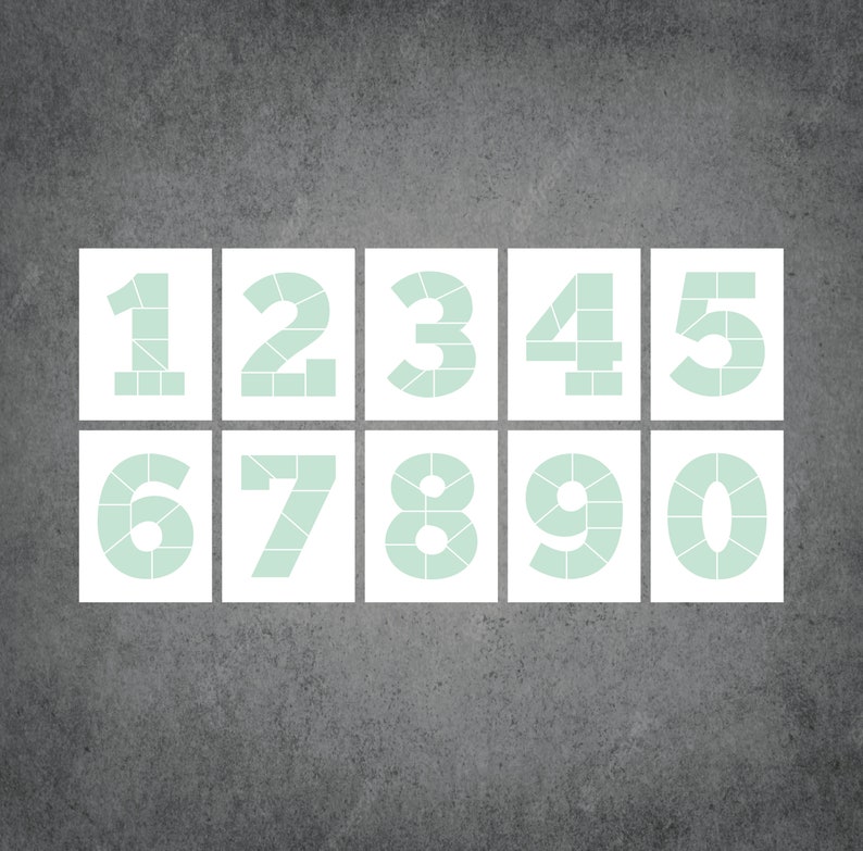 Birthday Number Photo Collage / Pic Collage / Image Collage - Etsy