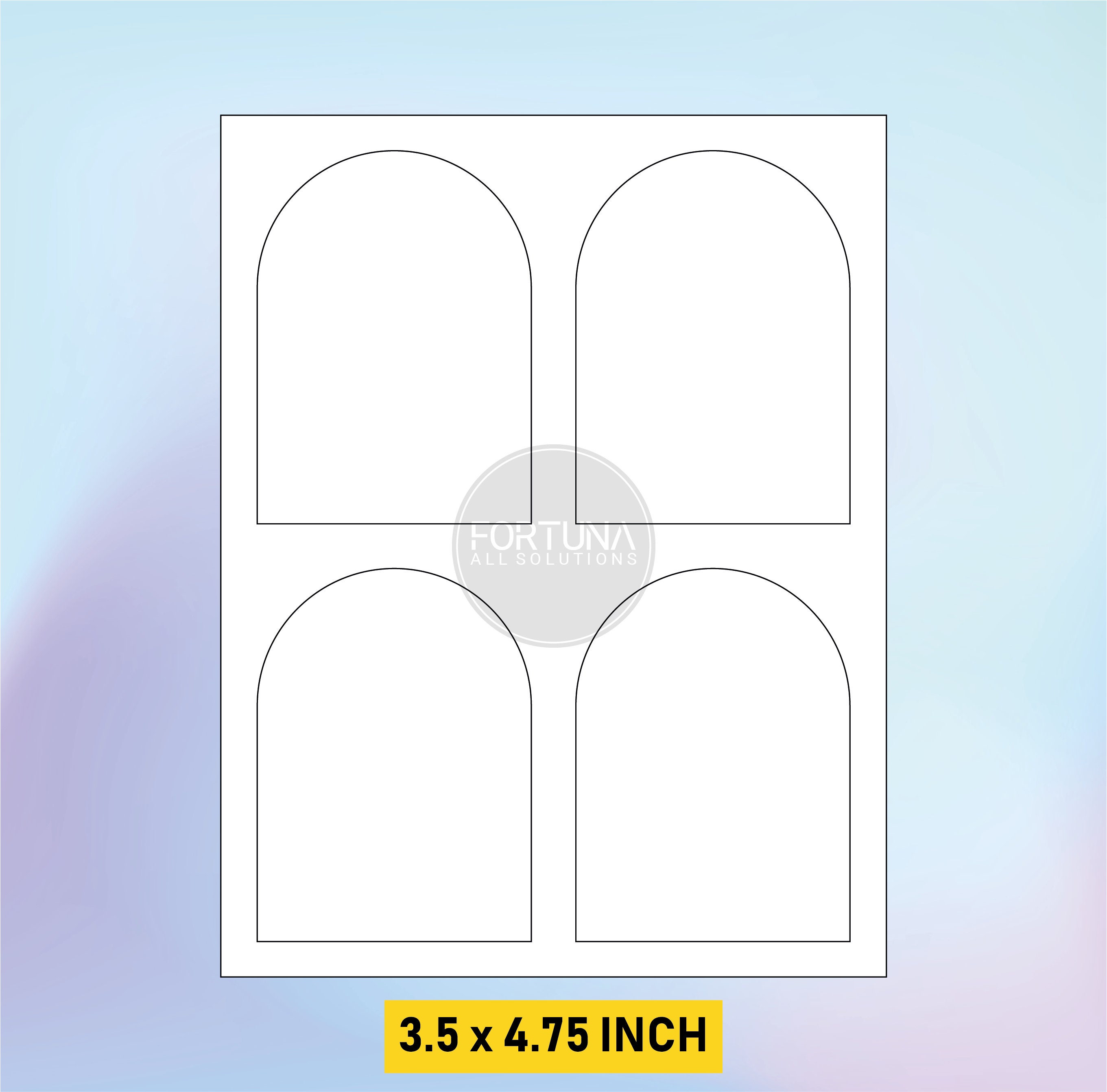 Arched Label Templates at Stuart Witt blog