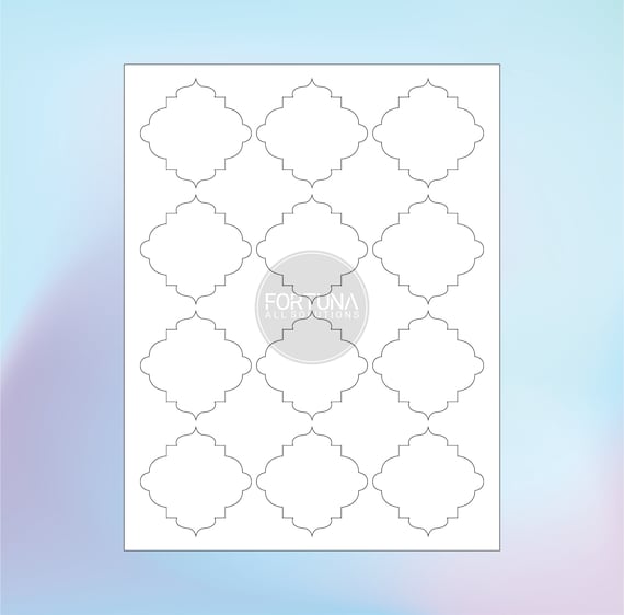 Fancy Label Templates Png