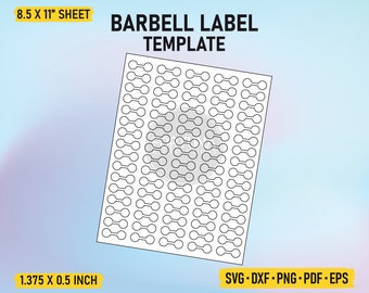 Address Label Template SVG Cut File Vector Cricut Png Dxf Eps | Etsy