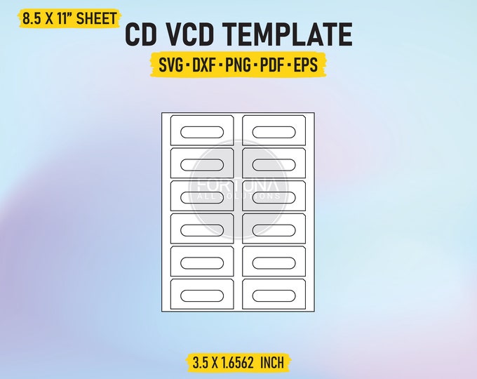 Audio Cassette Tape Label Template SVG Cut File Vector Cricut Png Dxf ...