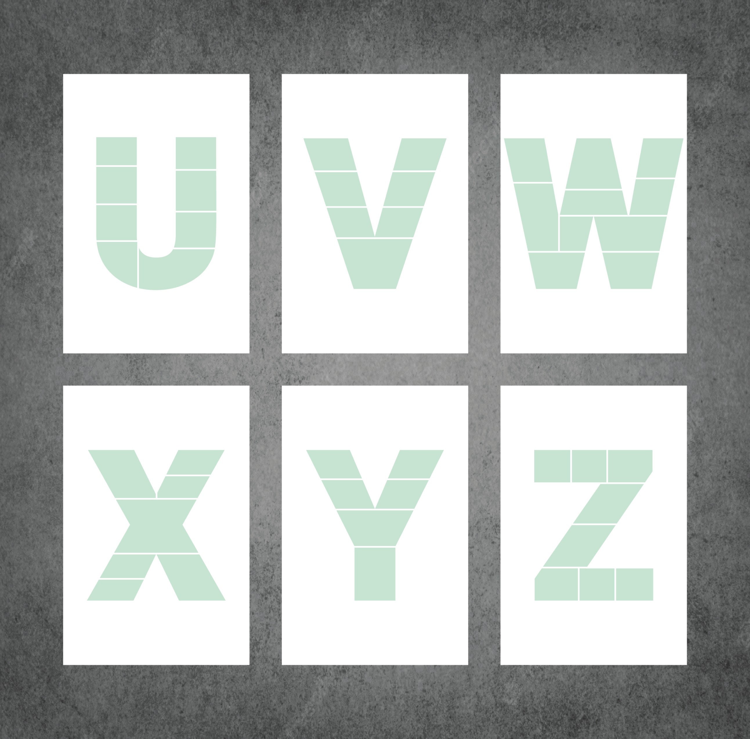 Birthday Alphabet Letter Photo Collage / Pic Collage / Image - Etsy UK