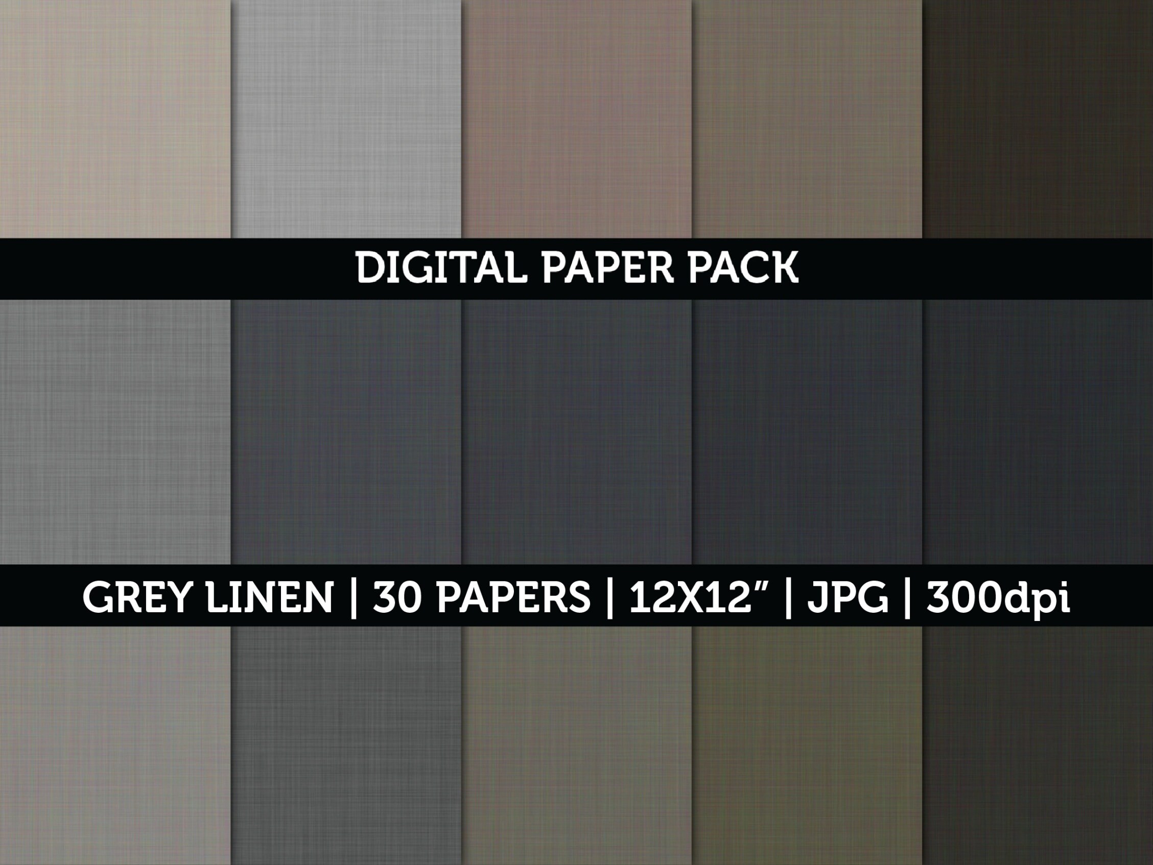 30 Grey Digital Paper Texture Scrapbooking High Quality JPG - Etsy