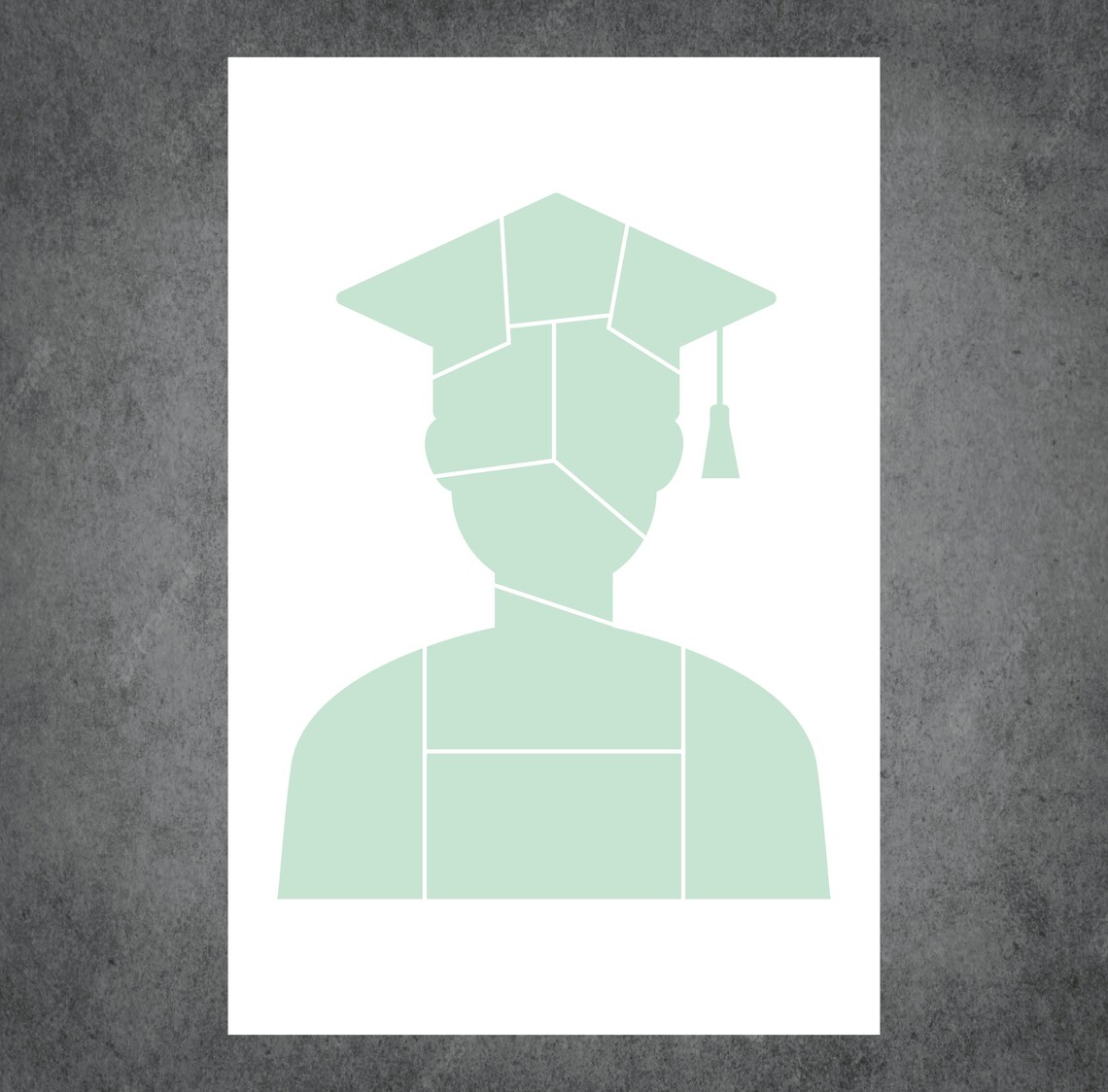 Graduation Ceremony Boy Photo Collage Template Canva PDF | Memorial ...