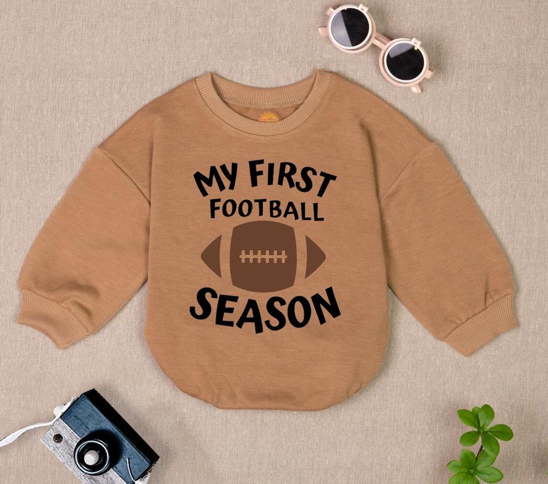 My First Football Season Baby Romper: Game Day Outfit - Etsy