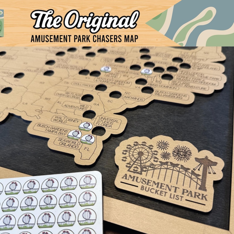 Amusement Park Board - Etsy