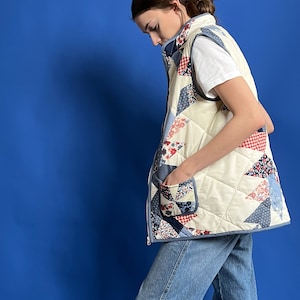 Quilted Vest - Woman; Man; PDF Pattern XS-4XL - Etsy